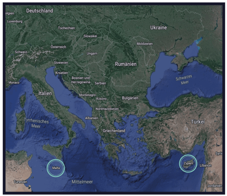 Cyprus & Malta - the differences - DW&P Dr. Werner & Partners